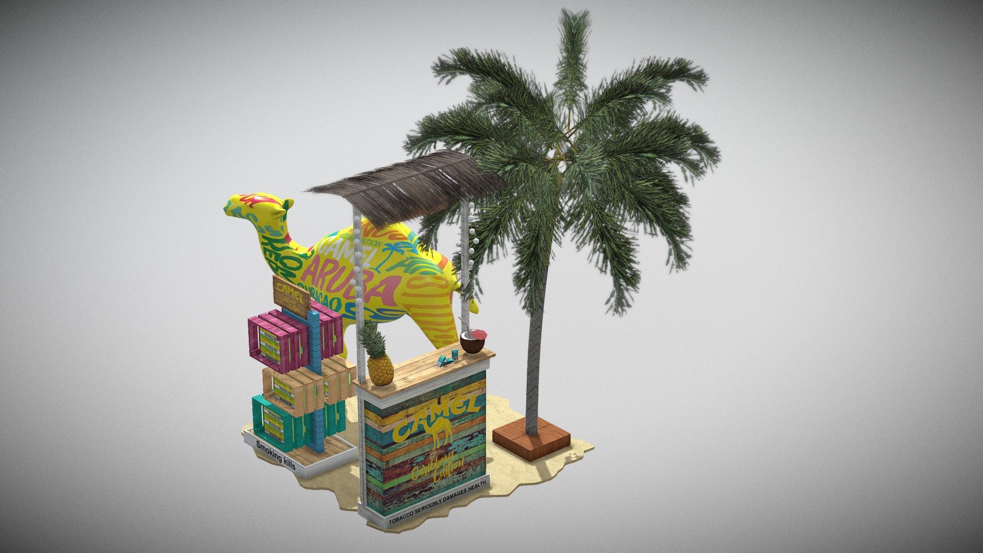 ARUBA-Model, 2x2 - 3D model by koistudio [164ae88] - Sketchfab