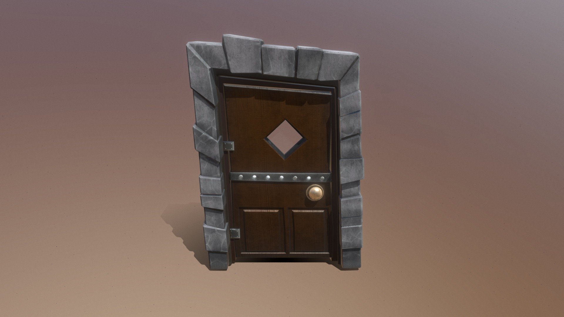 Stylized Stone Door - Download Free 3D model by Ellie.Wilson [164d8c4 ...