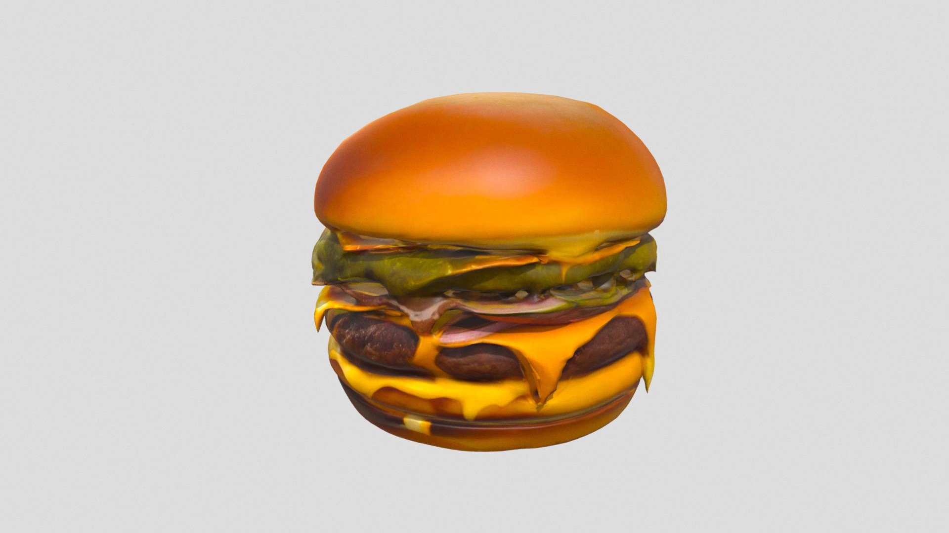 Burger - Download Free 3D model by Katydid (@Katydid.) [164de47 ...