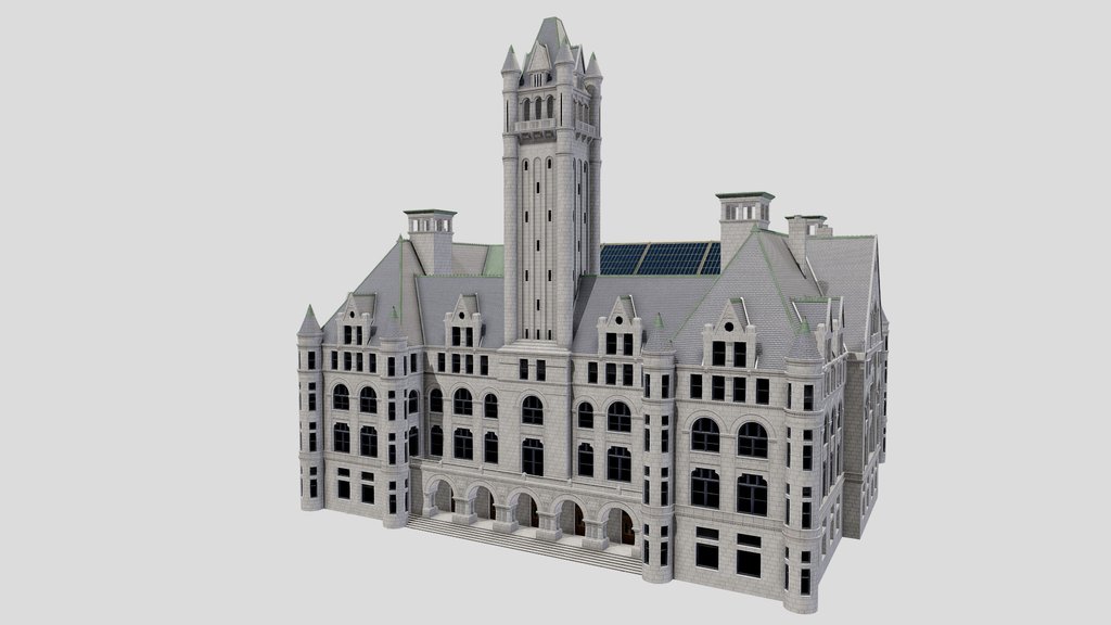 Government Buildings - A 3D model collection by Macwelshman - Sketchfab