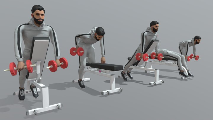 Exercise-equipment 3D models - Sketchfab