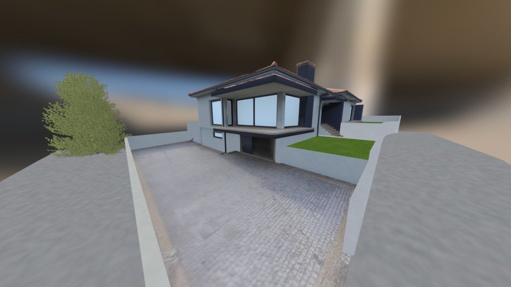 Moradia T3 - 3D model by QVision.pt [1650060] - Sketchfab