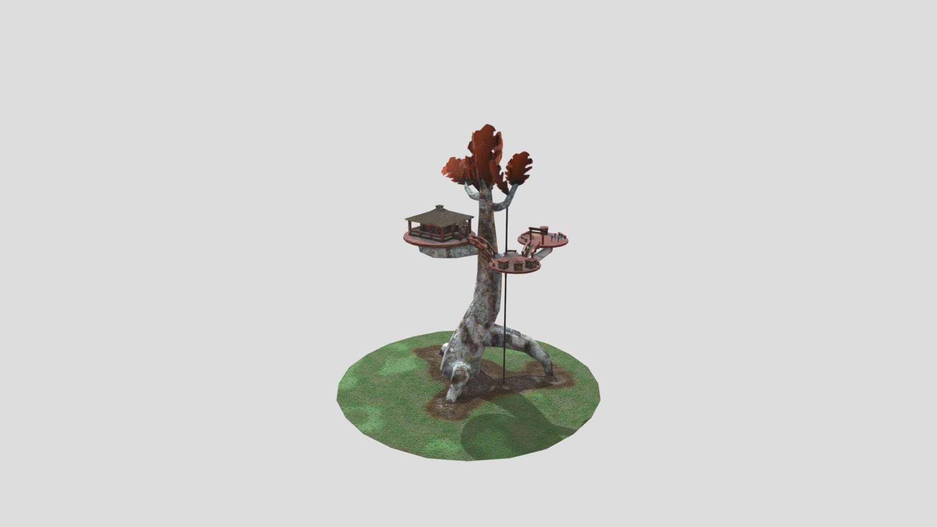 Treehouse Thomas Redo - Download Free 3D model by Theump [165077f ...