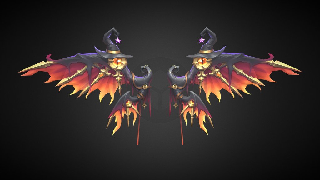 wings - A 3D model collection by ocdao991 - Sketchfab