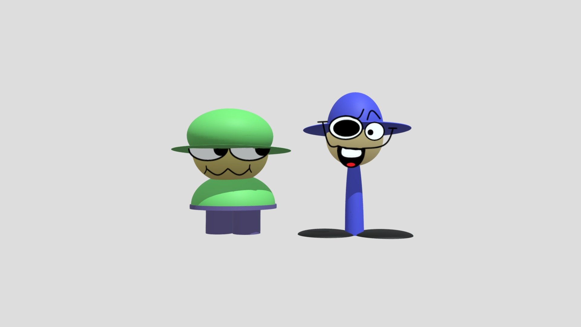 Brobgonal and Barbu - Download Free 3D model by Smiledamn (@smilestep69 ...