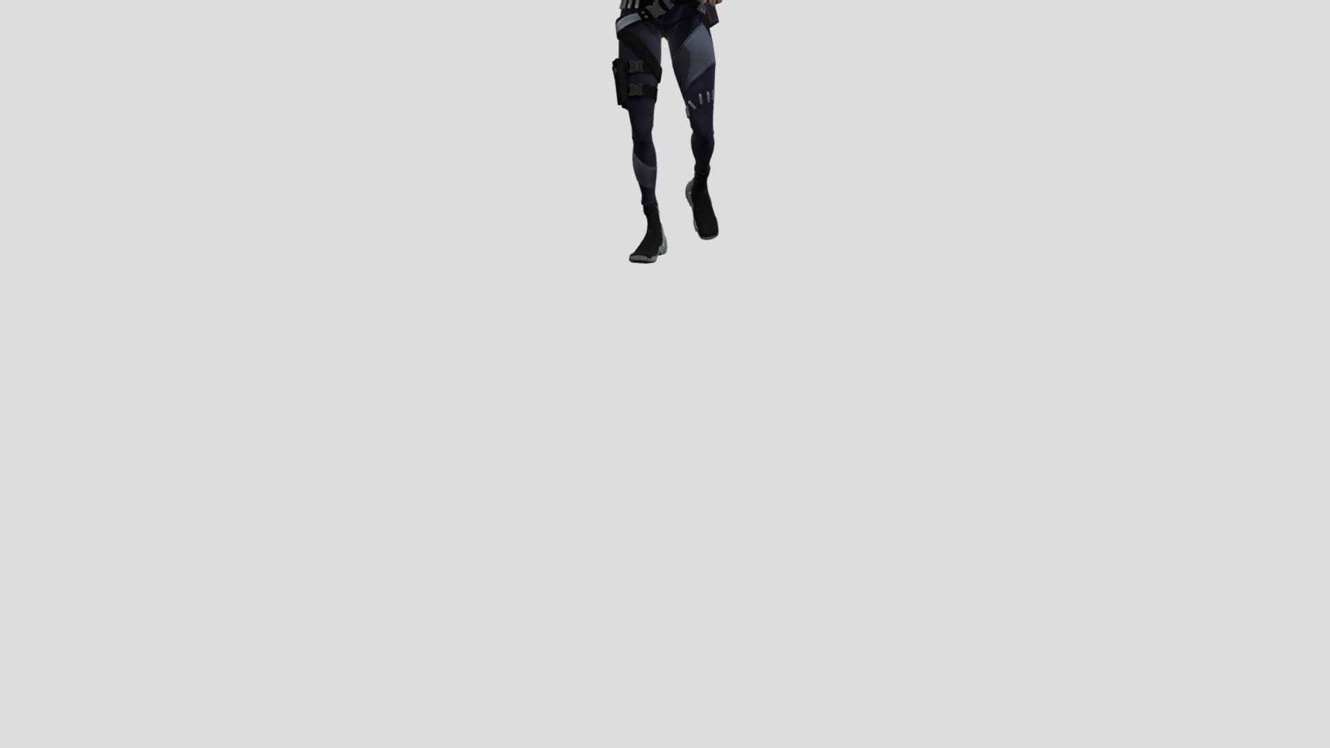 Fade (valorant) Walk With invisable Rifle - 3D model by SamEstrada ...