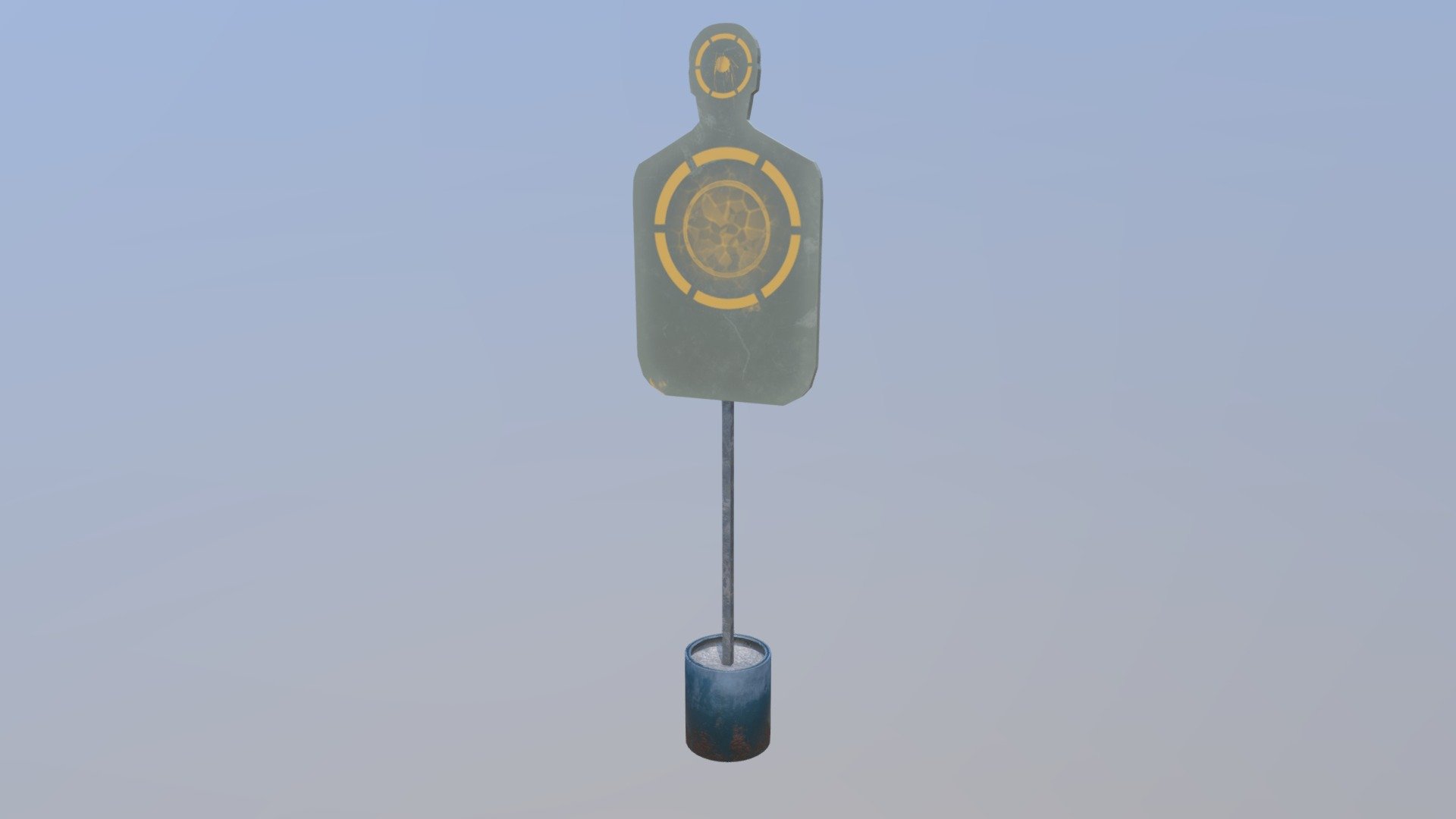 Muñeco diana/Shooting Range Dummy Target - 3D model by josema0890 ...