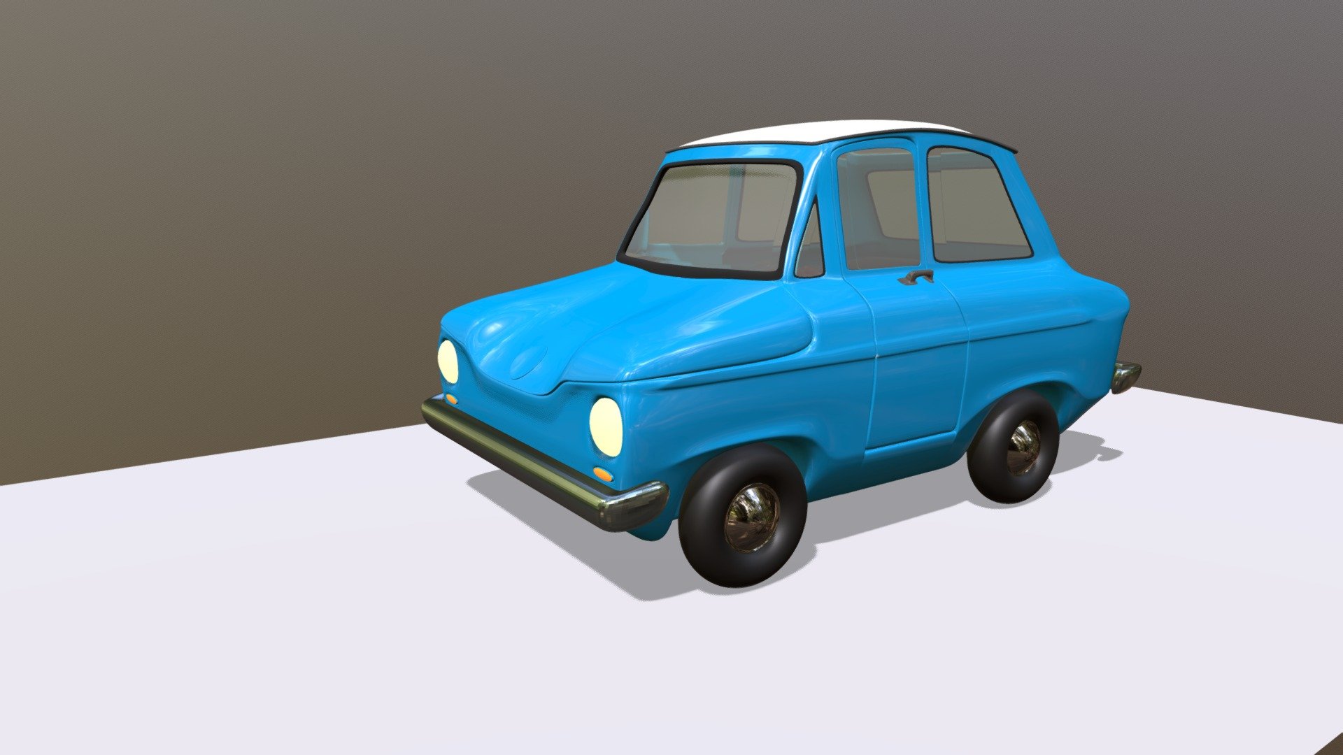 Toon Car - Buy Royalty Free 3D model by Magicmix [16547d3] - Sketchfab ...