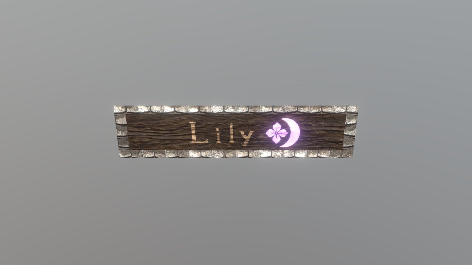 NamePlate - 3D model by lcushman01 [1654a78] - Sketchfab