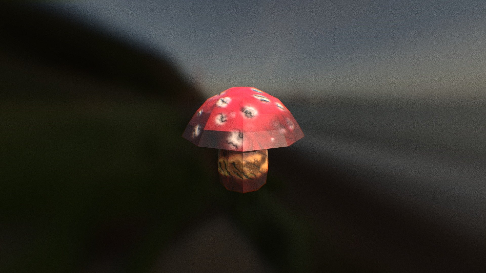 Fly Agaric of DOOM - 3D model by toweronlegs [1655526] - Sketchfab