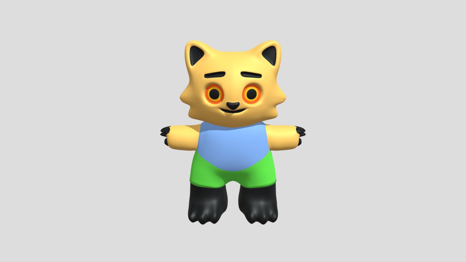 Human Fox (Original) - 3D model by MlgxArt [165651e] - Sketchfab