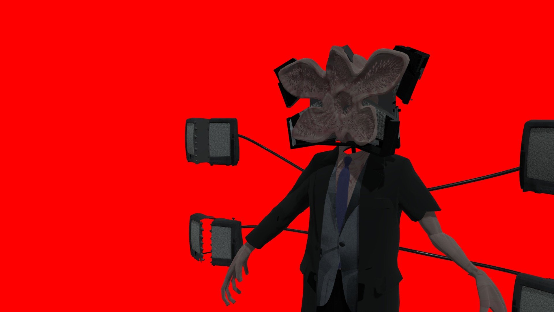 Zombie-large-tvman-monsterup - Download Free 3D model by gmod (@Mark05 ...