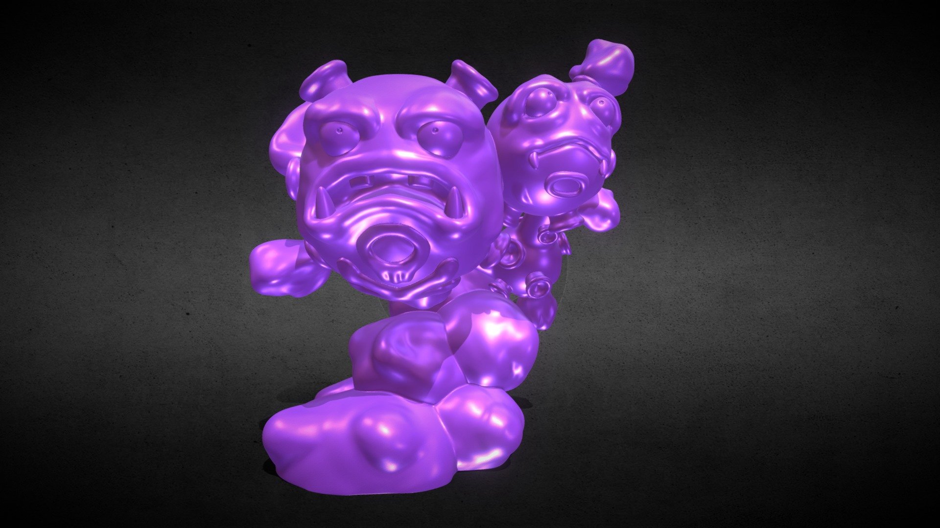 Pokemon Weezing 3D Print - Buy Royalty Free 3D model by paburoviii ...