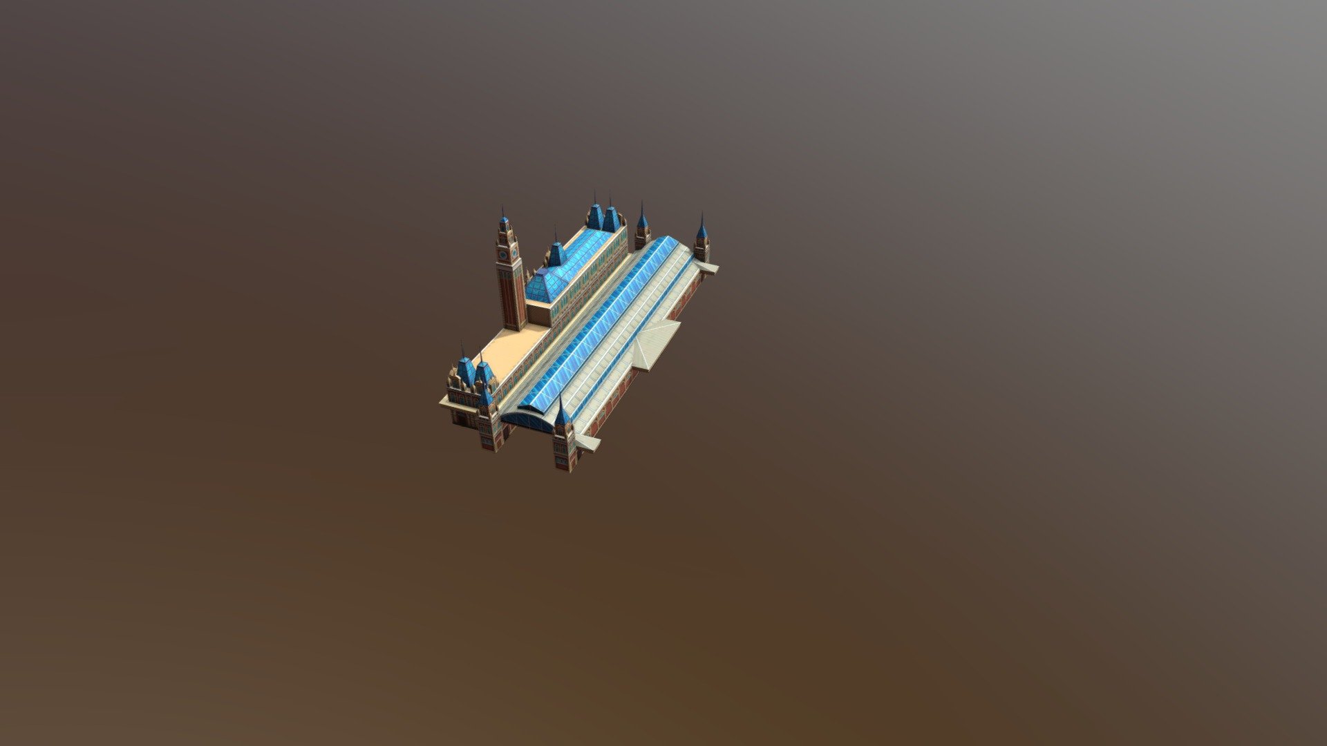 The Station of Luz - Buy Royalty Free 3D model by linsmeyer [16589c5 ...