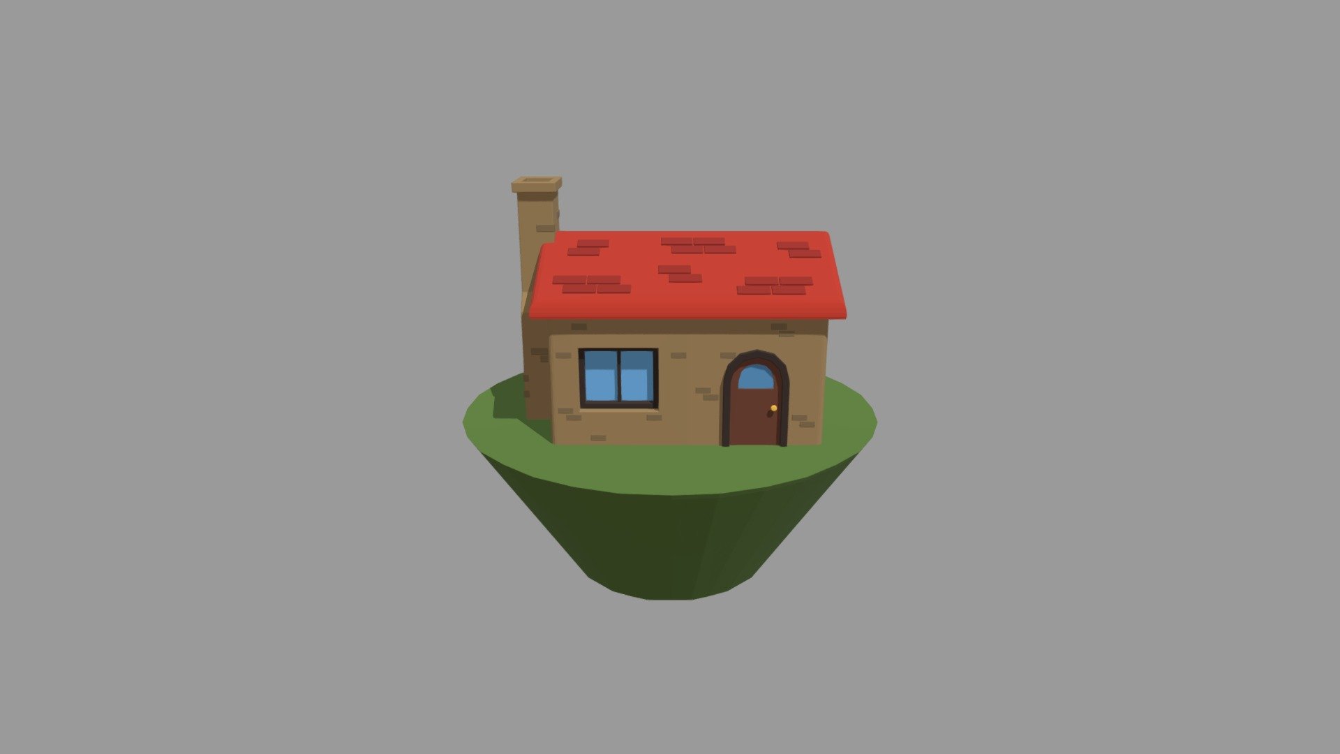A Simple Low Poly House - 3D model by Guilherme Nogueira (@guilherme ...
