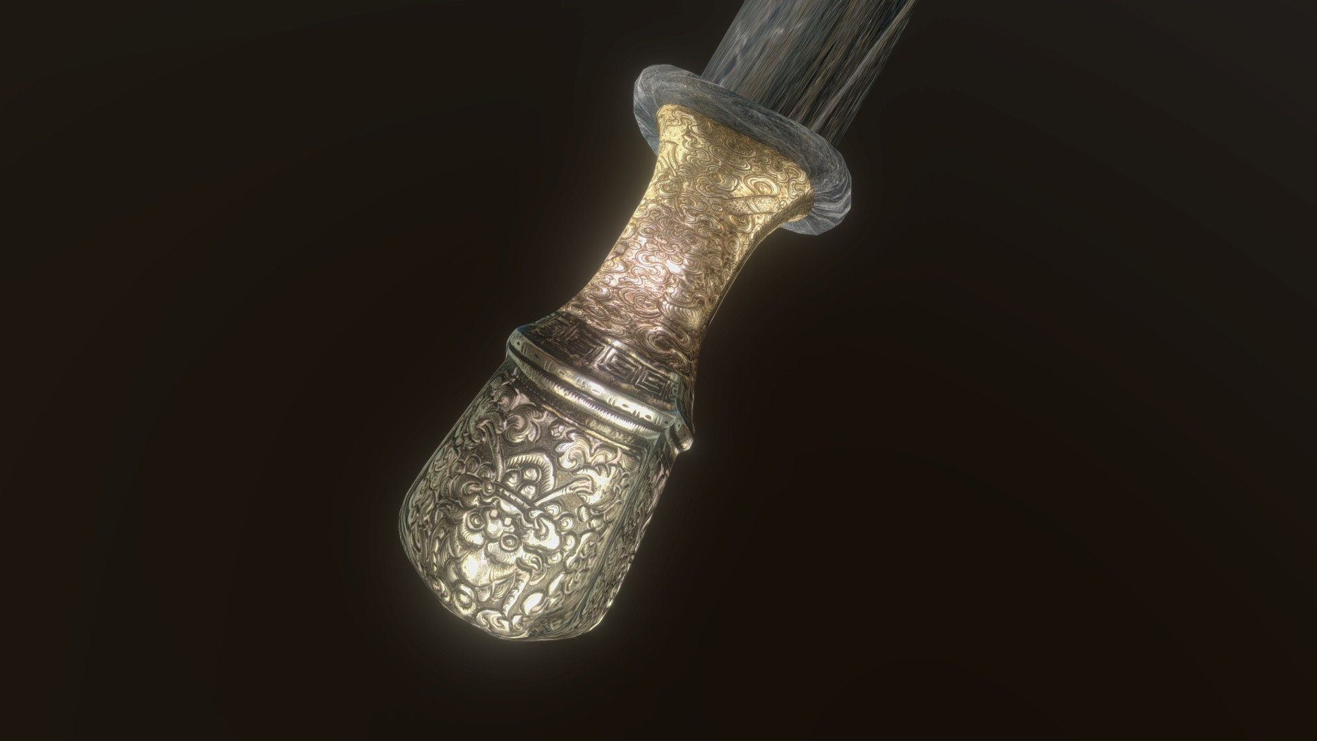 Demon Hunter Blade WIP Unfinished - 3D model by BehrtronStudios ...