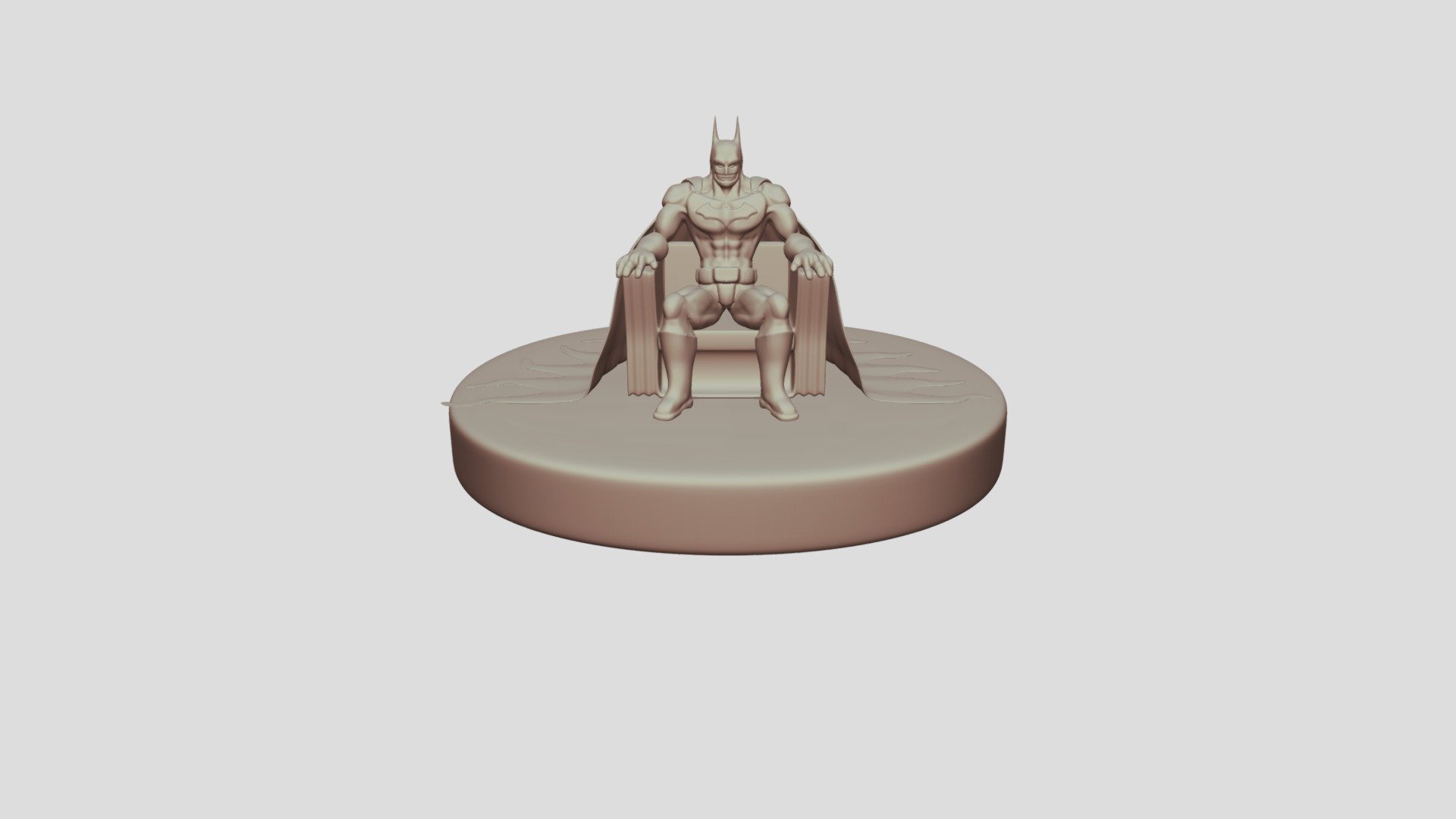 Batman Sit - 3D model by brok4d [165bc84] - Sketchfab