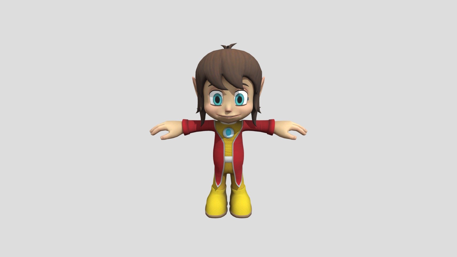 Alex kidd (lowpoly) - Download Free 3D model by Gg067 [165bf92] - Sketchfab