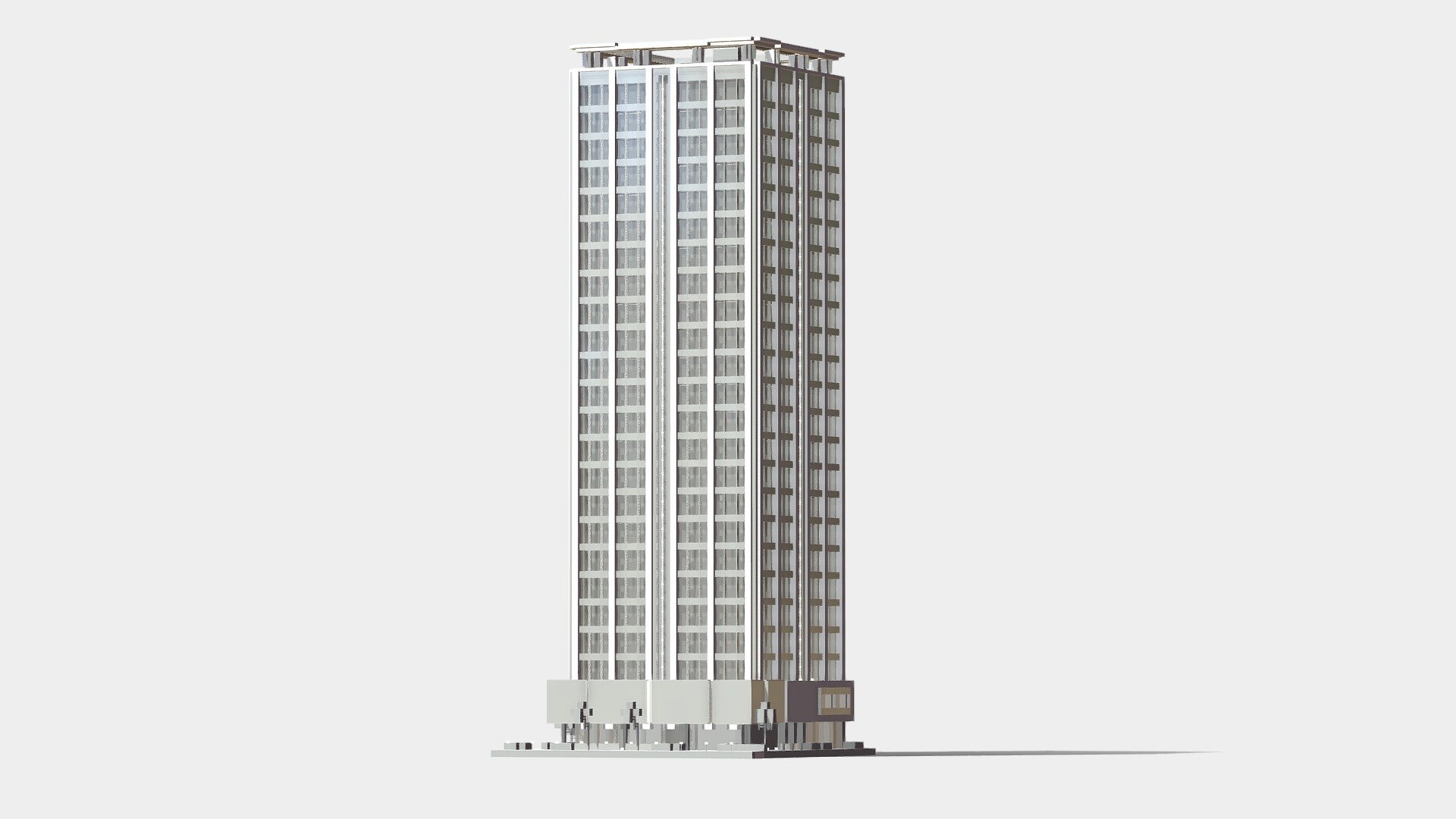 Neopark Tower | Building 27 - Download Free 3D model by Fenrate ...