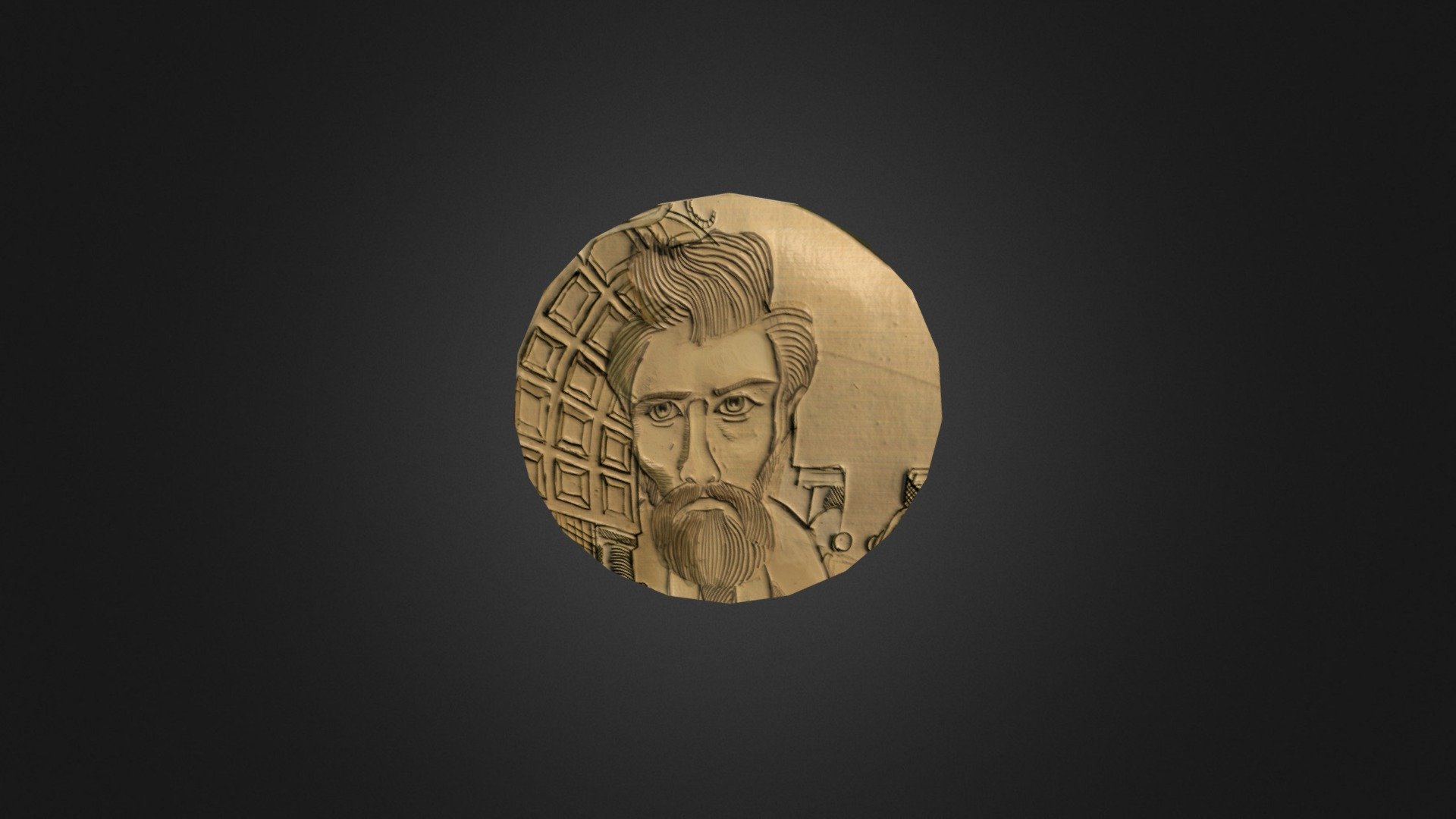 Escher Coin - 3D model by petronax88 [165e311] - Sketchfab