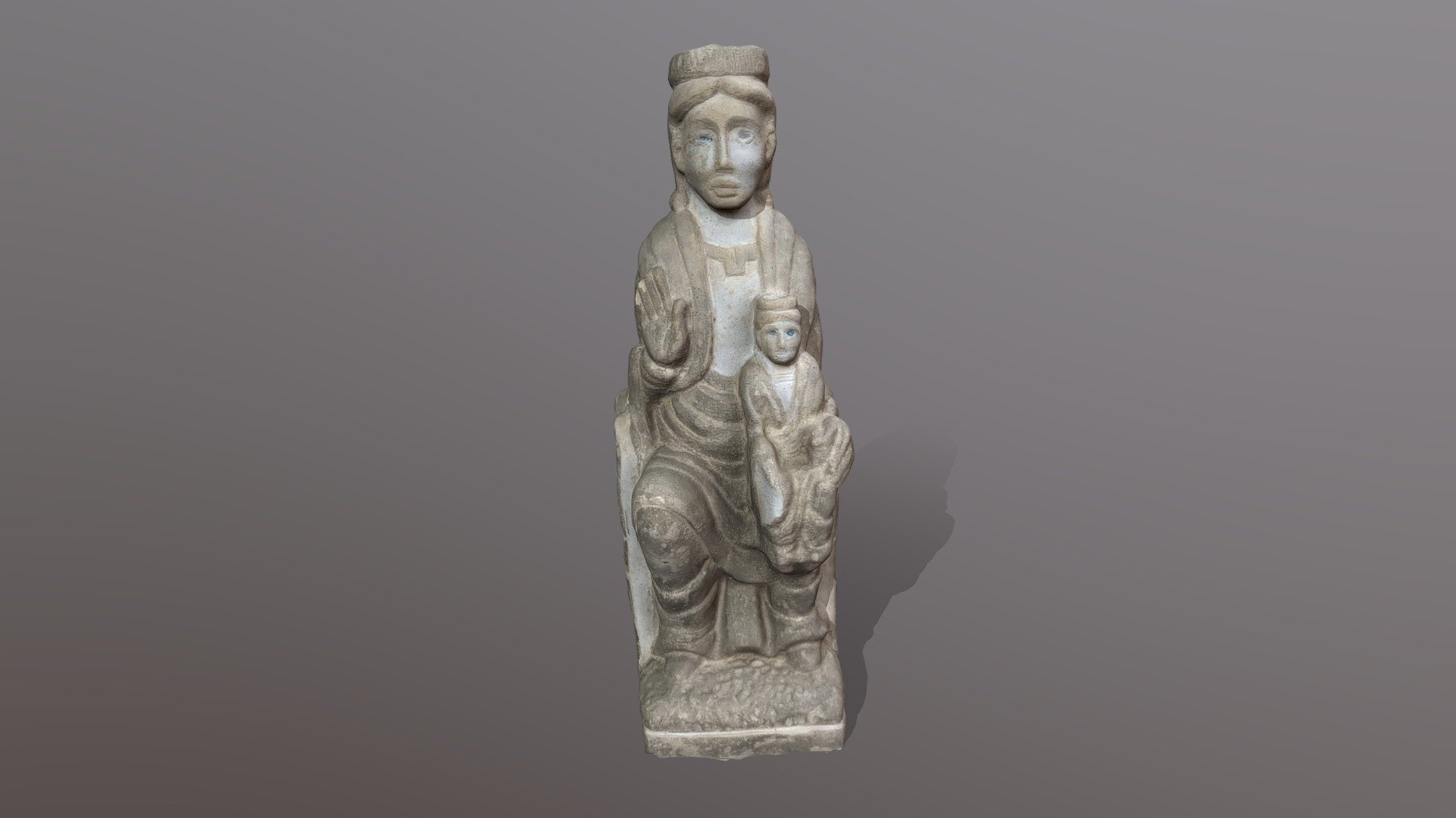 Gothic statue - Download Free 3D model by electrahaid [165e849] - Sketchfab