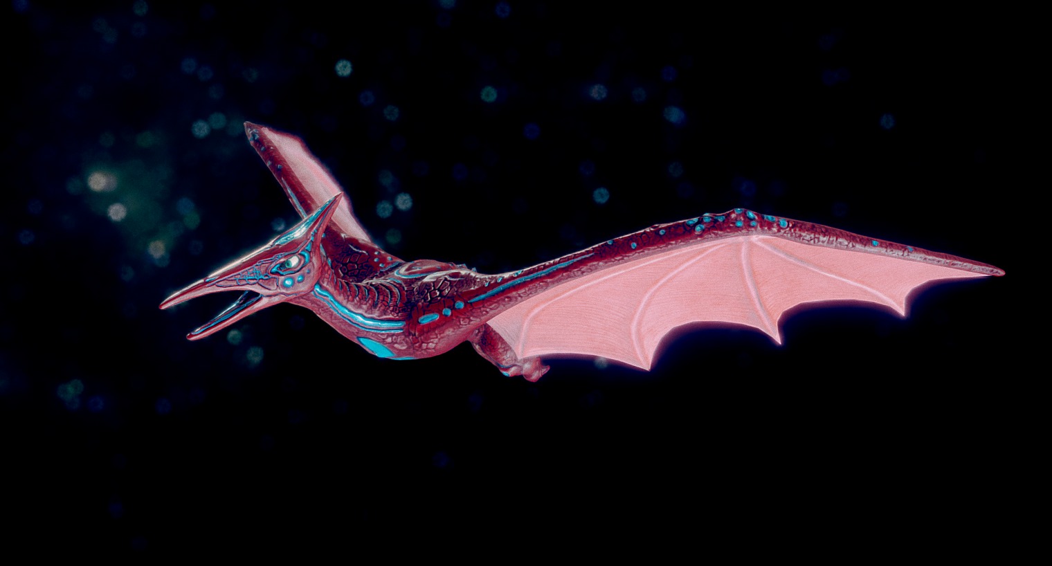 Pterodactylus 80's - 3D model by Victor Mellini (@victormellini ...