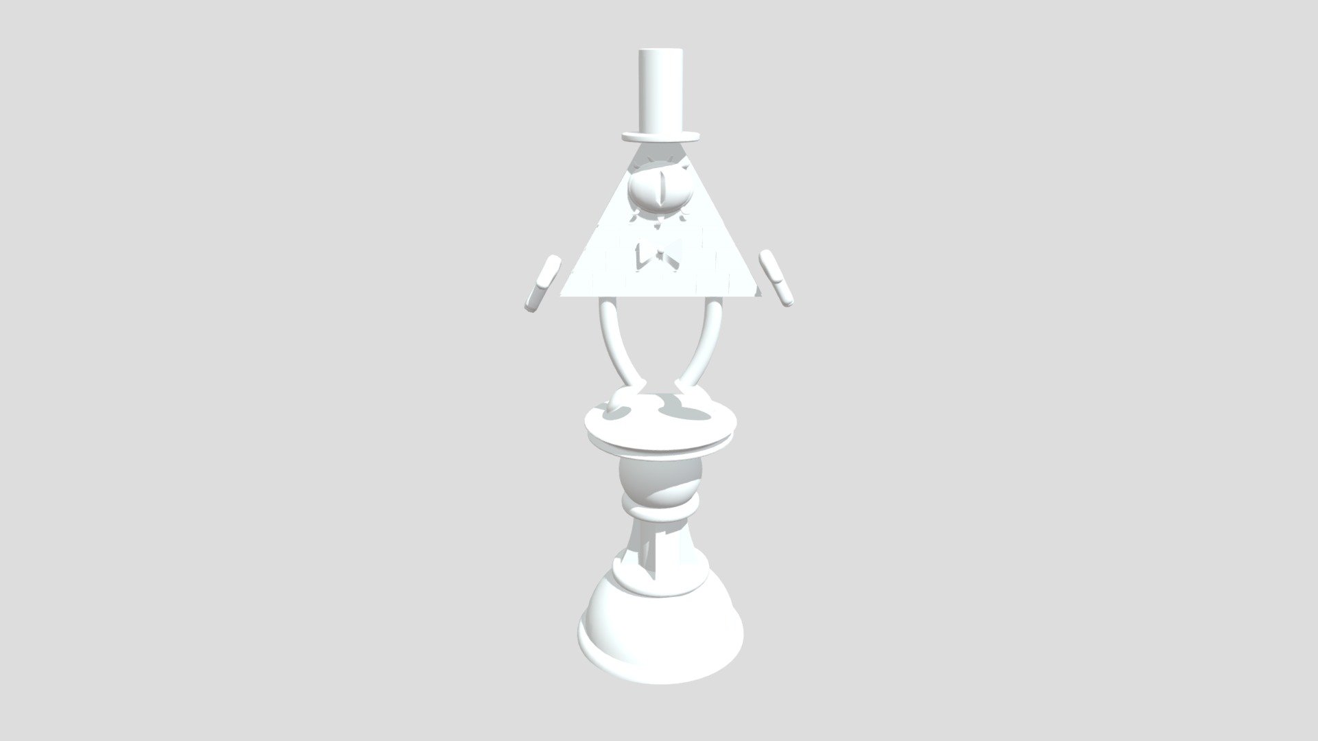 Bill Cipher Statue (Gravity Falls) - Download Free 3D model by That1wip ...