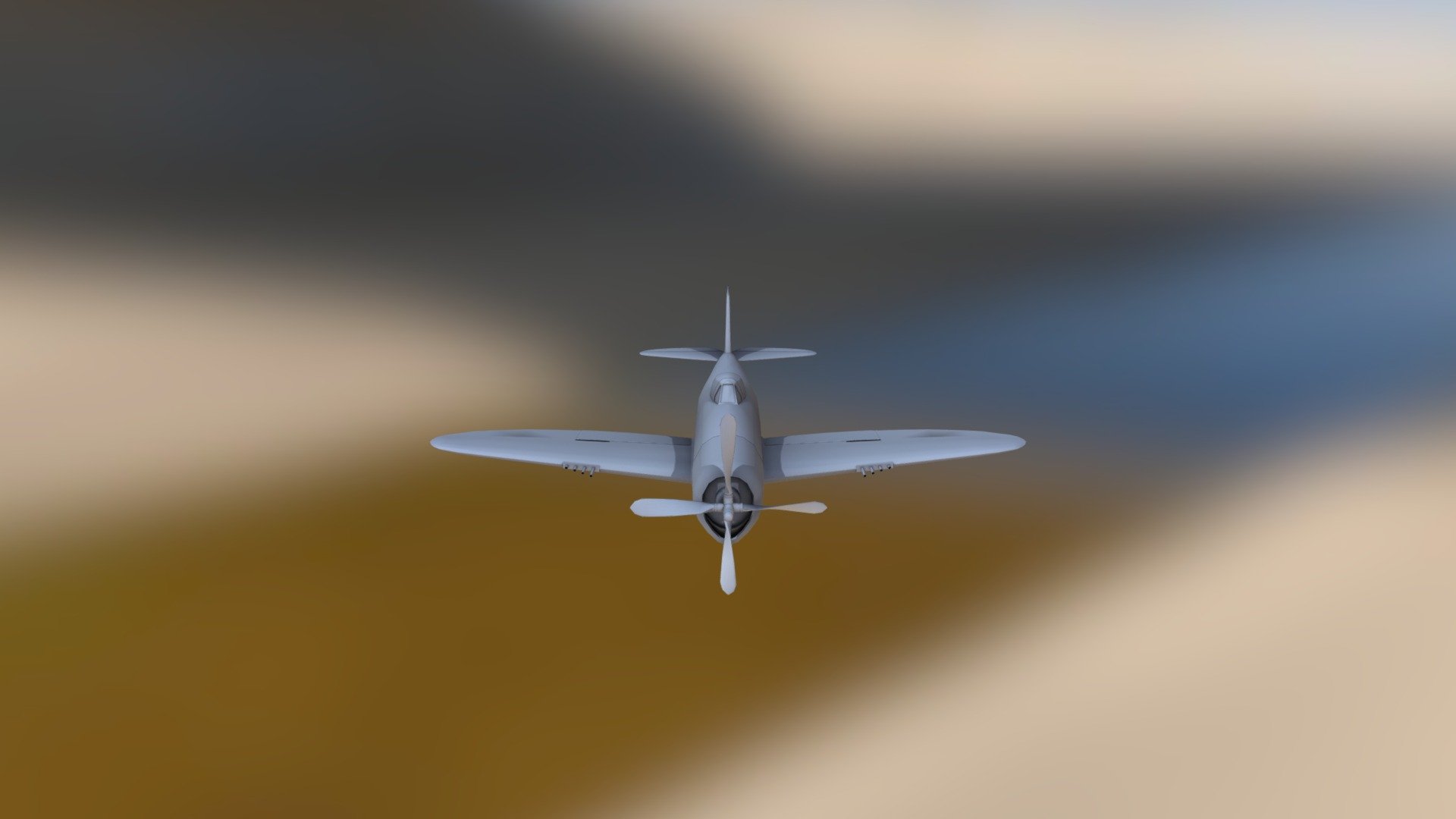 WWII Plane - Download Free 3D model by togunkile [166126e] - Sketchfab