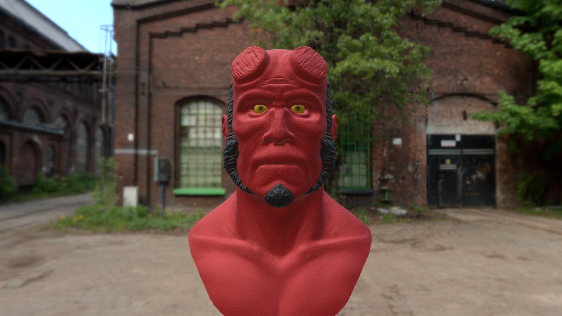 Hellboy2 - 3D model by Joshua Martin Lorenzo (@leoiron) [166163c ...
