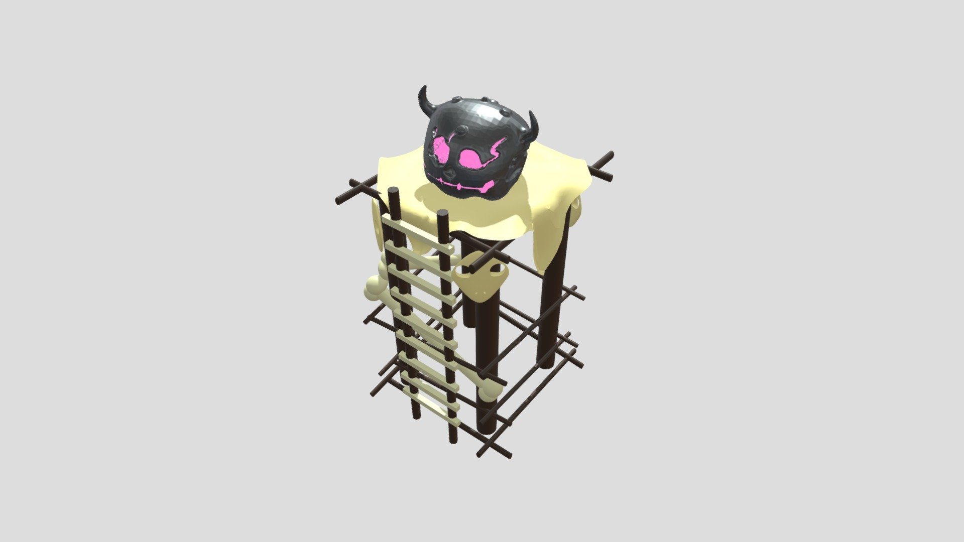 bokoblin tower archer from zelda botw and chest - Download Free 3D model by Ball3dpollolocoshome ...