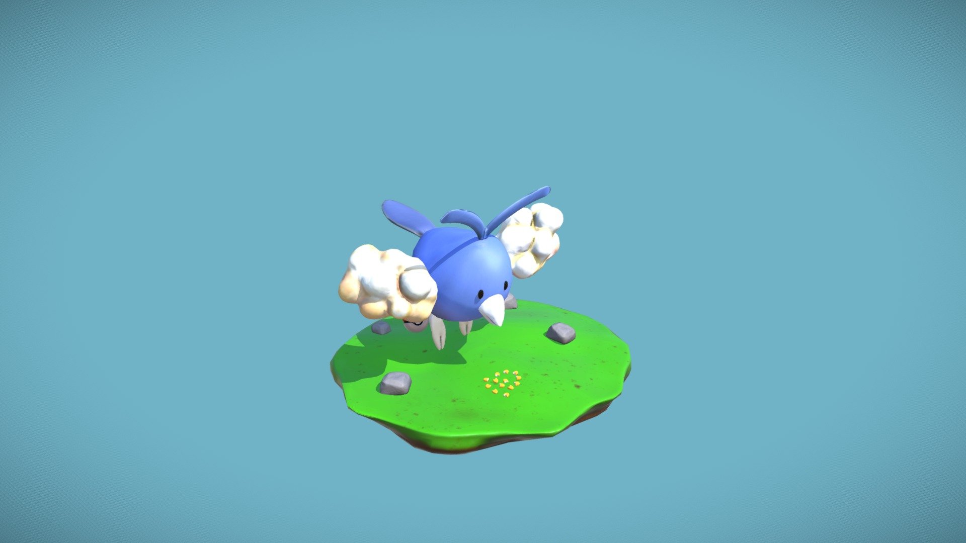 Swablu - 3D model by NeculauBogdanAndrei [1662e47] - Sketchfab