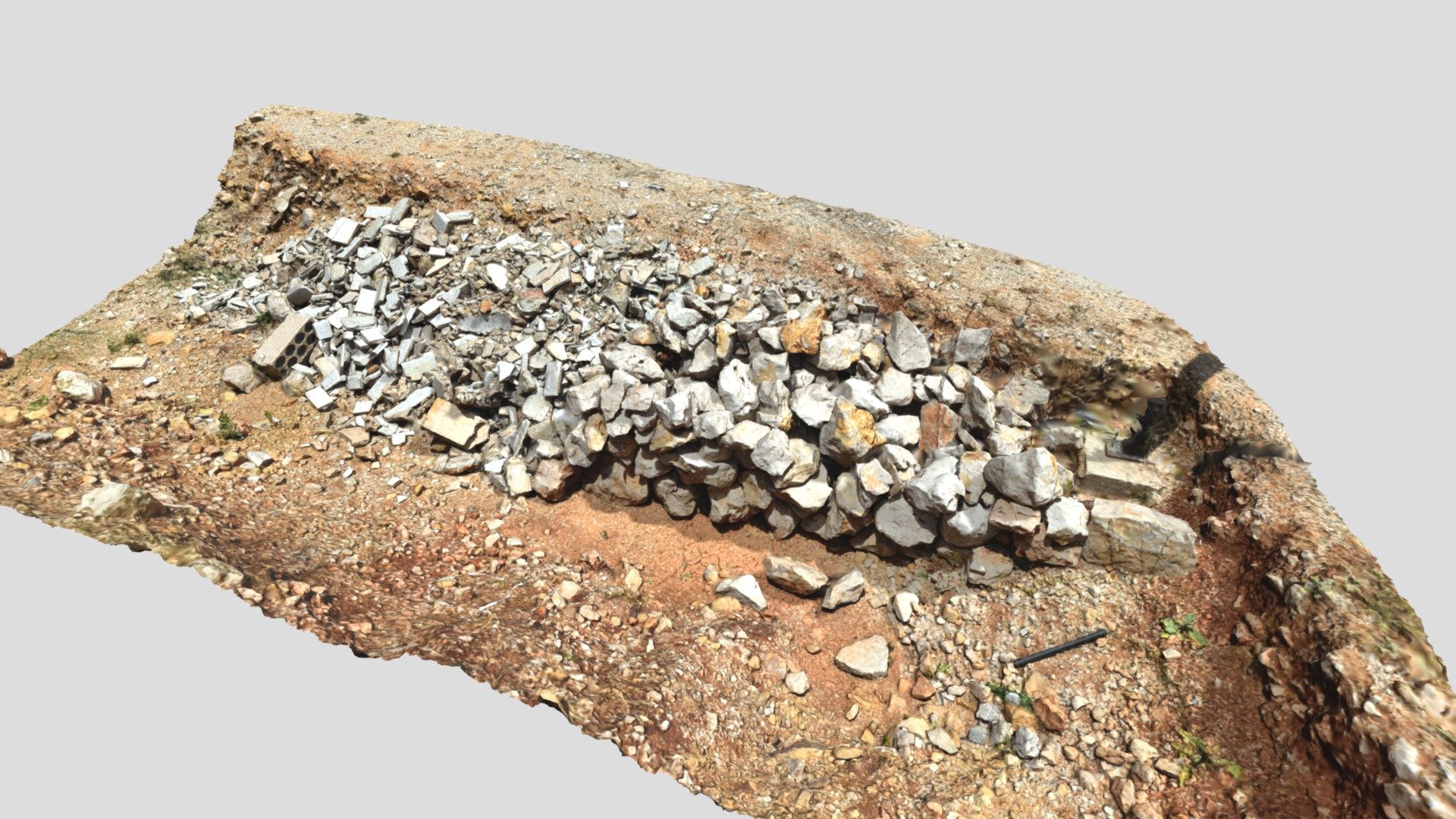 Construction debris of a wall - Download Free 3D model by Ramzi Sfeir ...