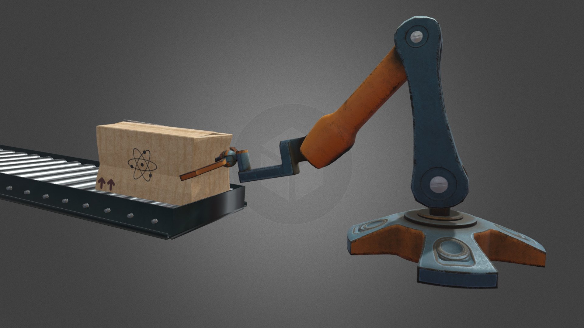 Robot Arm Animations - 3D model by Terran Orion (@ttorion) [1663b6f ...
