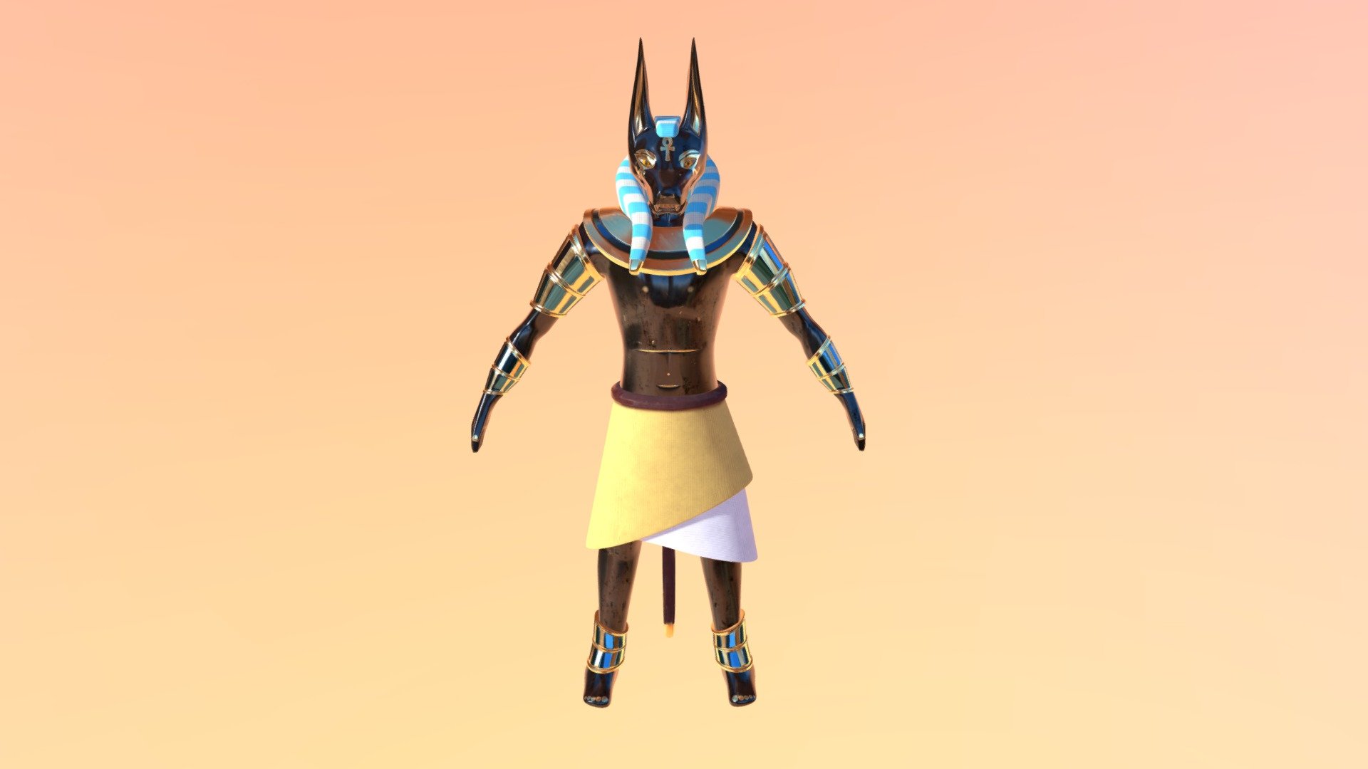 Anubis - Assignment Piece - Download Free 3D model by Thorz44 [1666ef9 ...