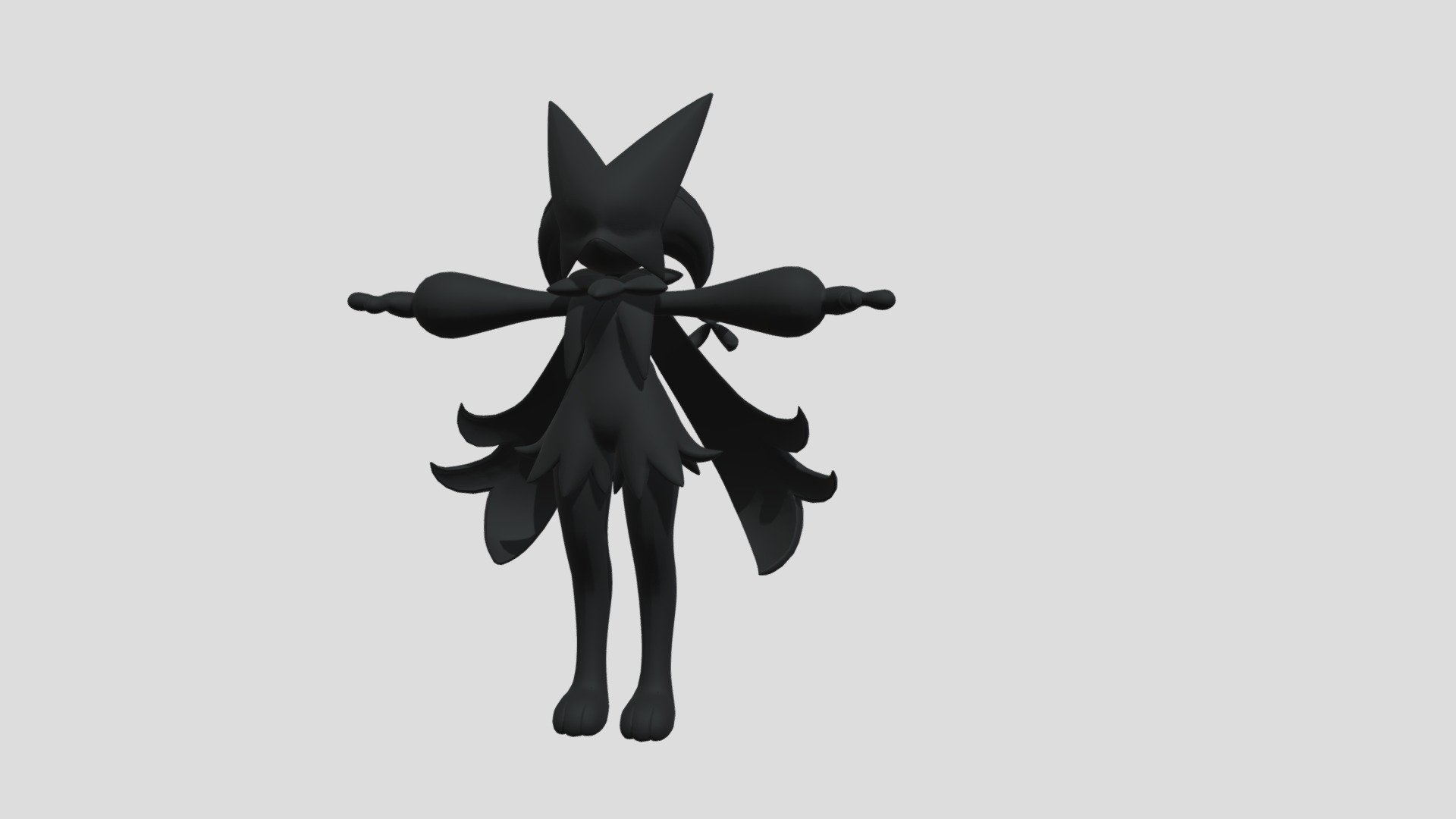 Meowscarada Pokemon Scarlet Violet - Download Free 3D model by ...