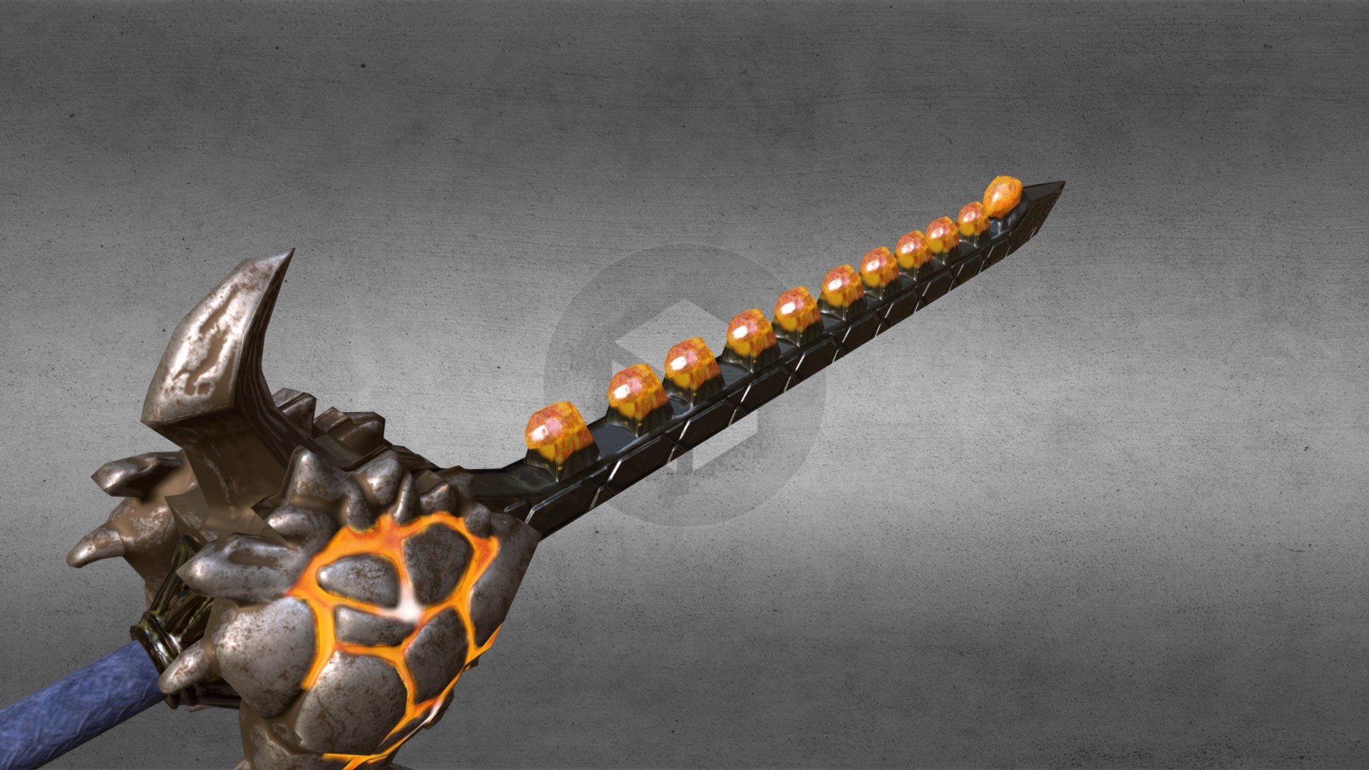 Bazel Valve Rookslayer (Monster Hunter World) - 3D model by InakiHR ...