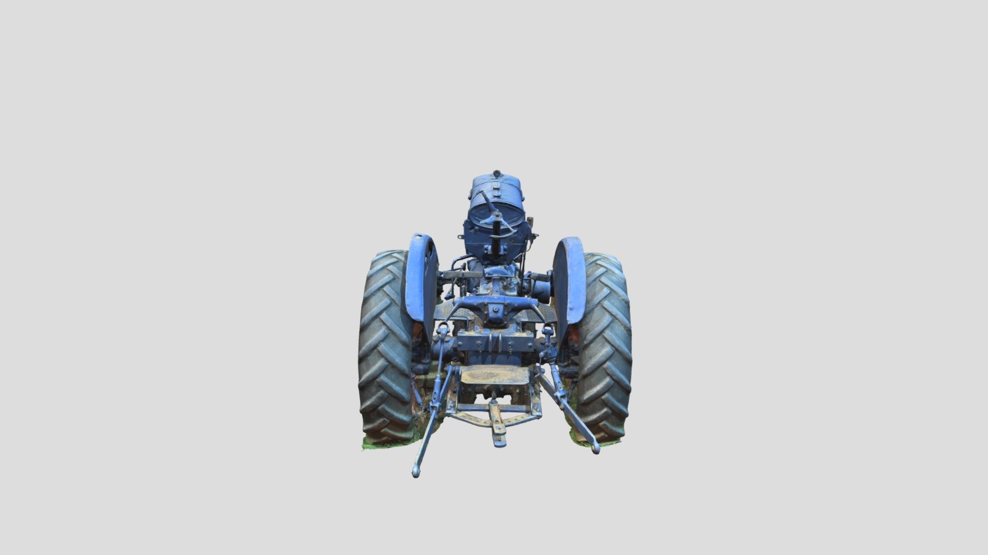 Old Rusty Tractor - 3D model by mosbond [1668998] - Sketchfab
