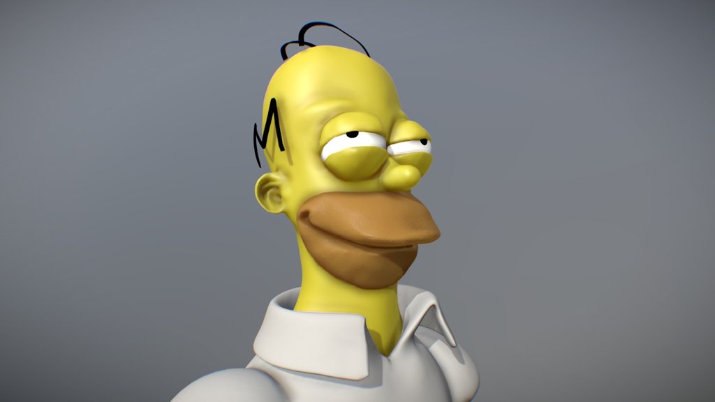 simpsons - A 3D model collection by jube (@saman_shirani) - Sketchfab