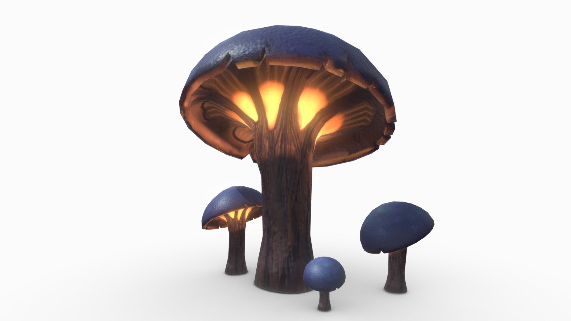 FANTASY MUSHROOM - Buy Royalty Free 3D model by Viky_3D (@VikyStefiniv ...