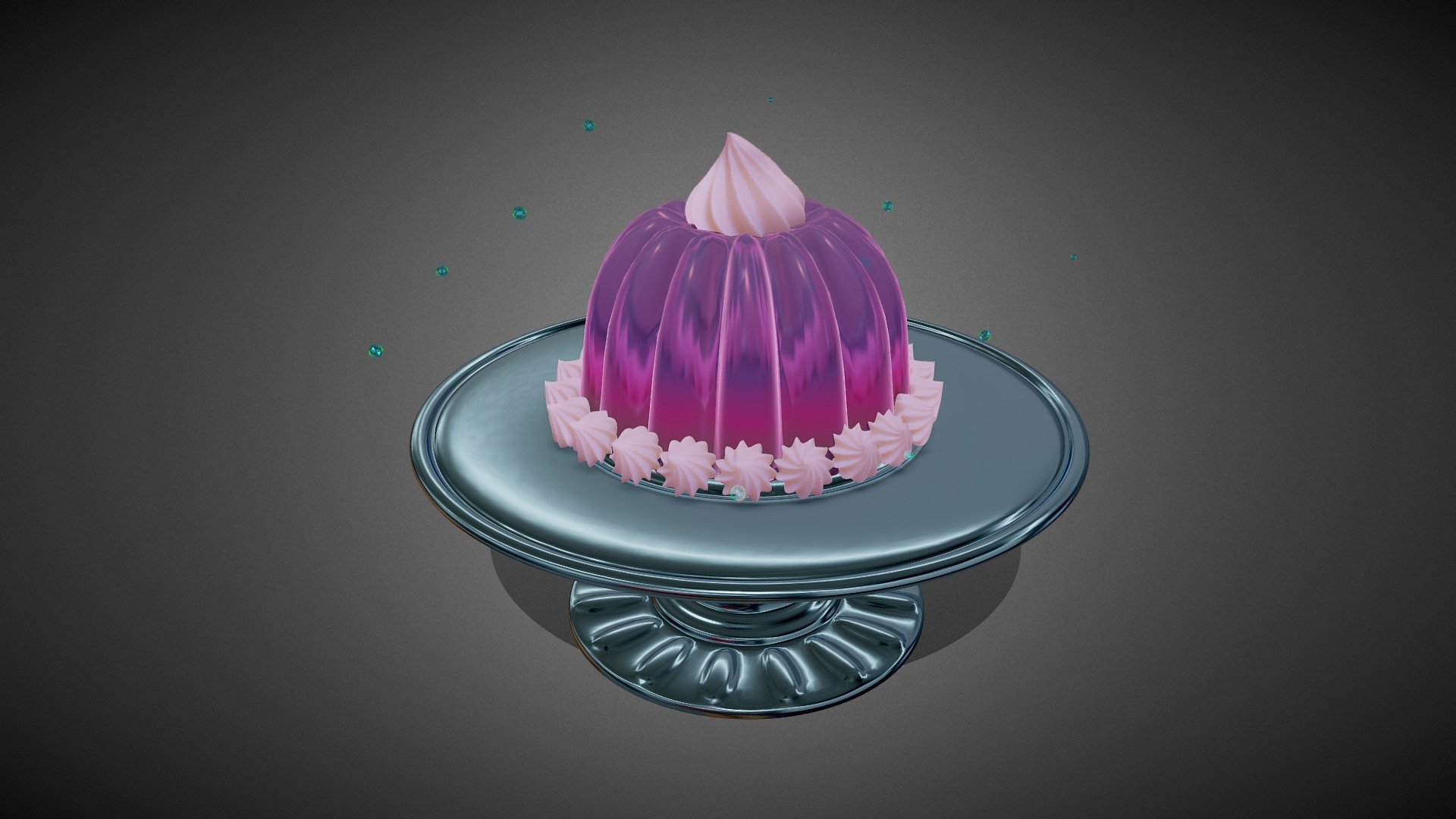 jelly cake - Download Free 3D model by milaha (@elenakozlova479 ...