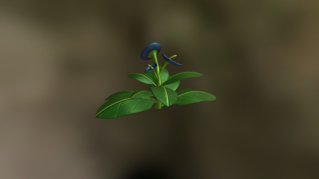 Flower - 3D model by 3dfoundry [166bdf8] - Sketchfab