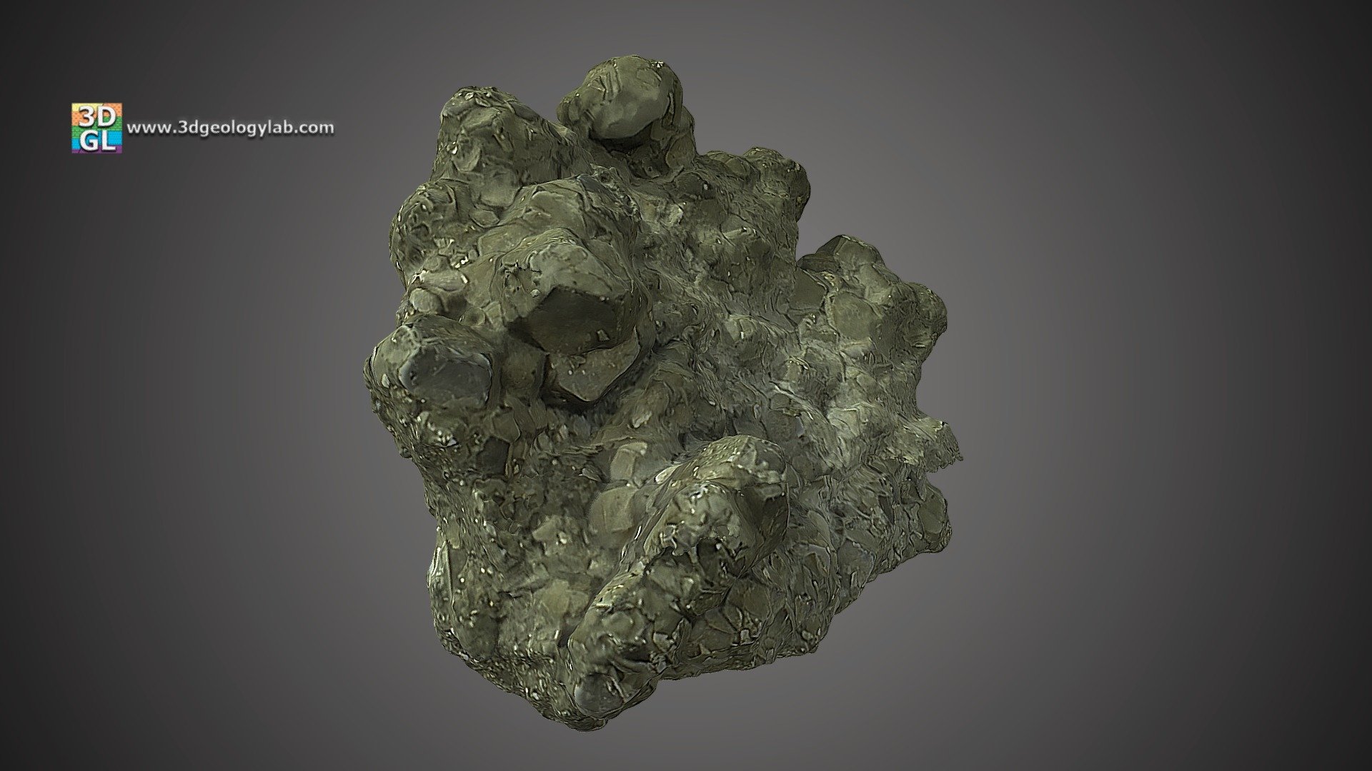 3D Minerals - Pyrite (3) - 3D model by 3D Geology Laboratory ...