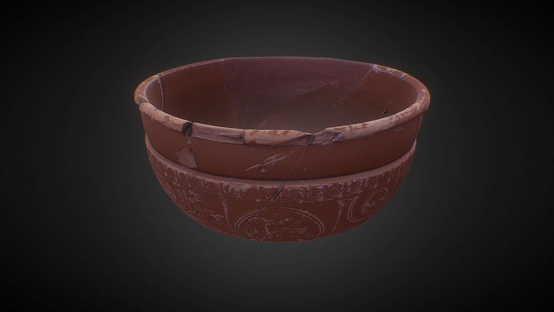 Samian Ware Bowl, c.100-300 AD - 3D model by Brampton Museum ...