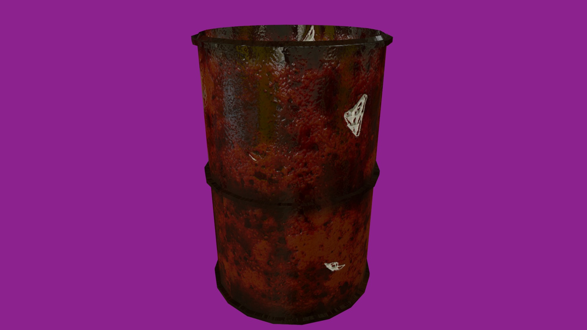 Burning Barrel - Download Free 3D model by The Matthew Cunningham ...