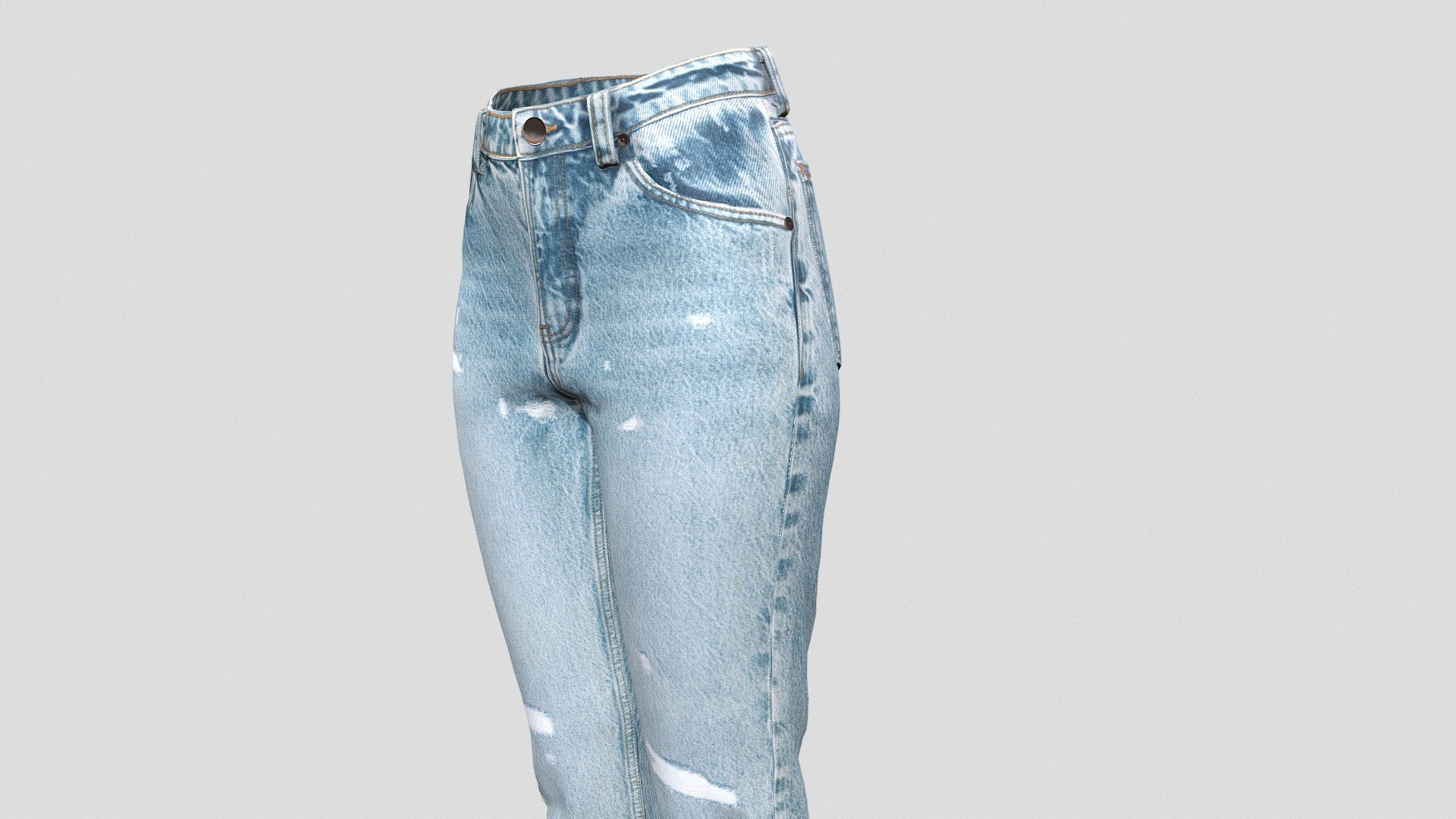 jeans - 3D model by dolenec [166ffe7] - Sketchfab