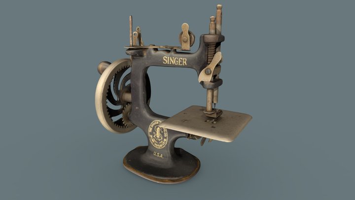 Sewing-machine 3D models - Sketchfab