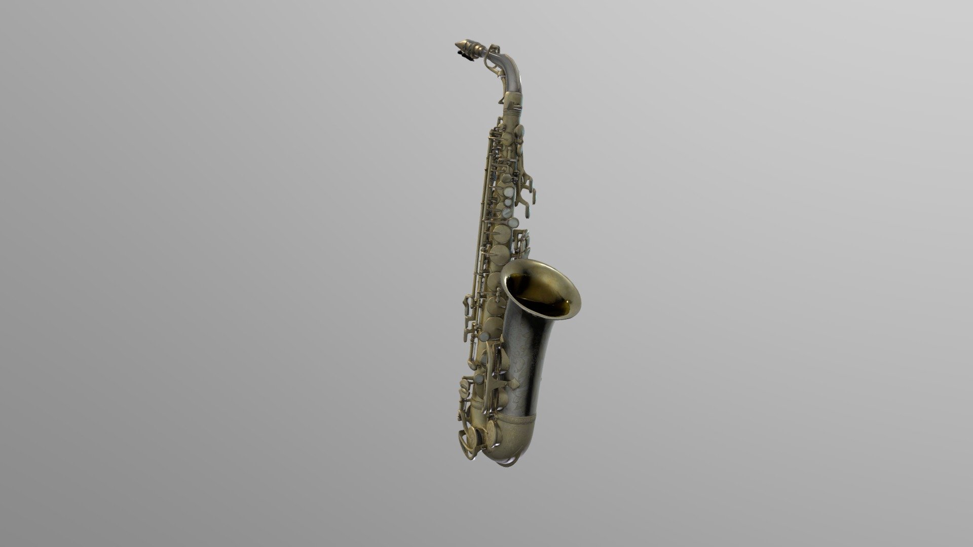 Charlie "Bird" Parker's Alto Saxophone - Download Free 3D model by ...