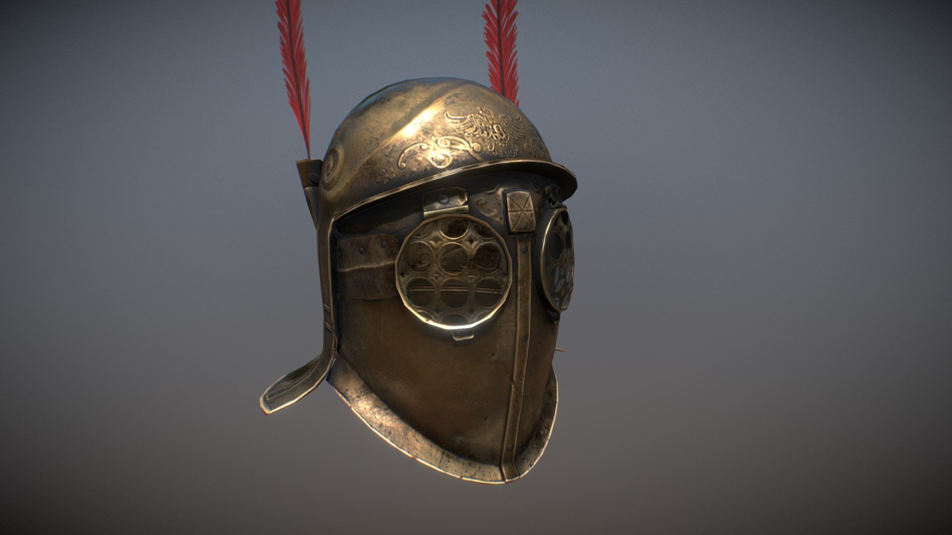 Provokator Helmet - 3D model by Android (@app-android) [1671cf6 ...