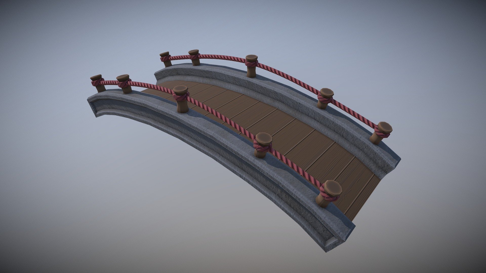 Stylized Bridge - 3D model by Ryan Bocking (@RyanBocking) [1671ffd ...