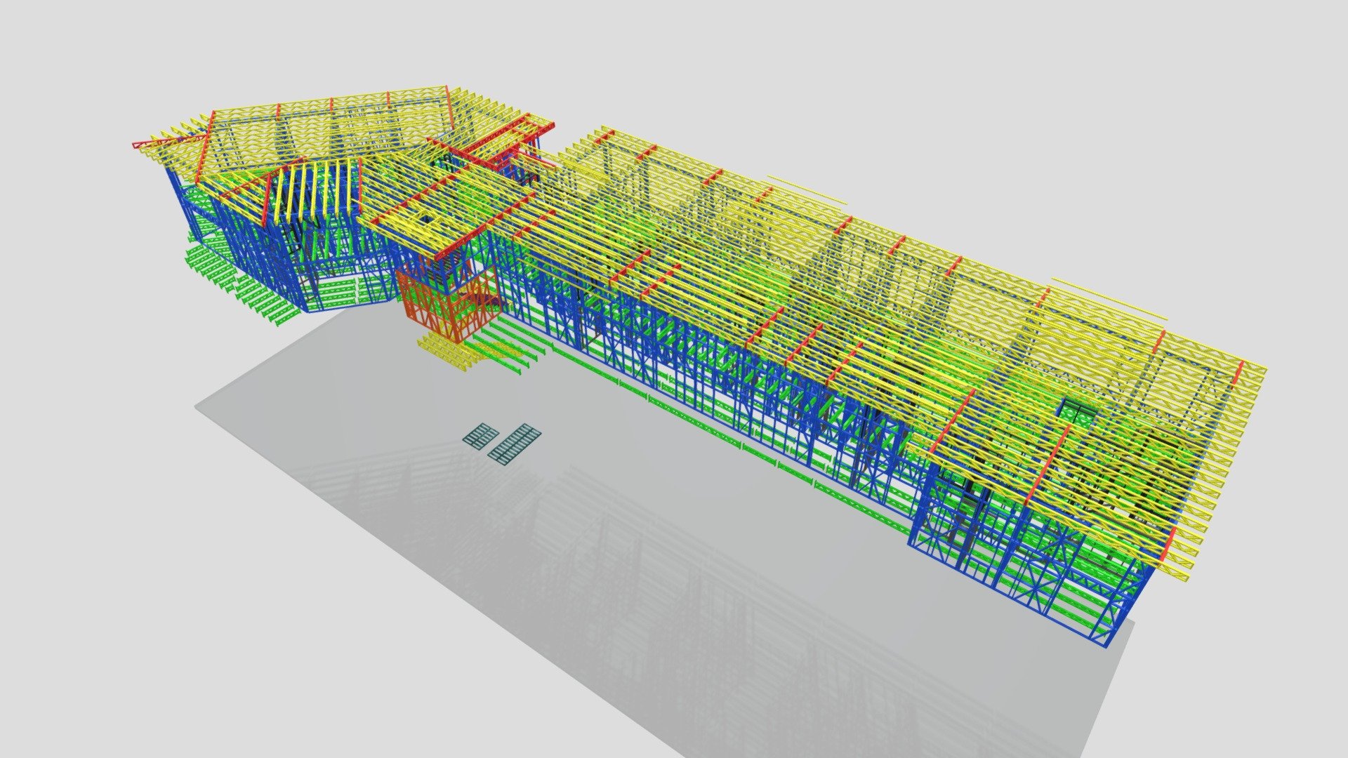 2 Level extension of existing 3 level house - 3D model by Ldpds ...